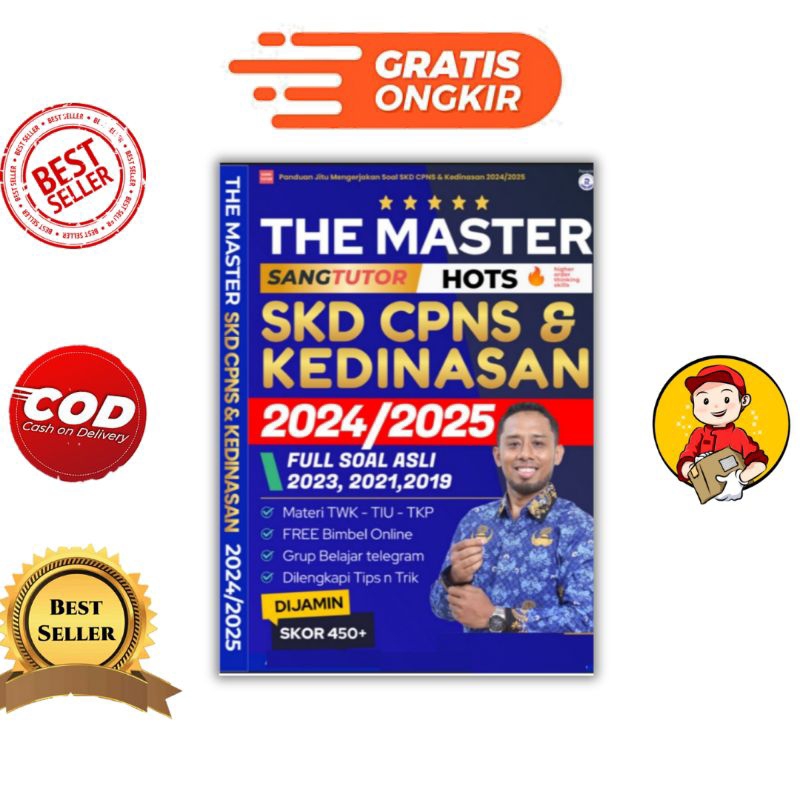 Jual Buku The Master Sang Tutor Skd Cpns Kedinasan 2024 2025 Full Soal