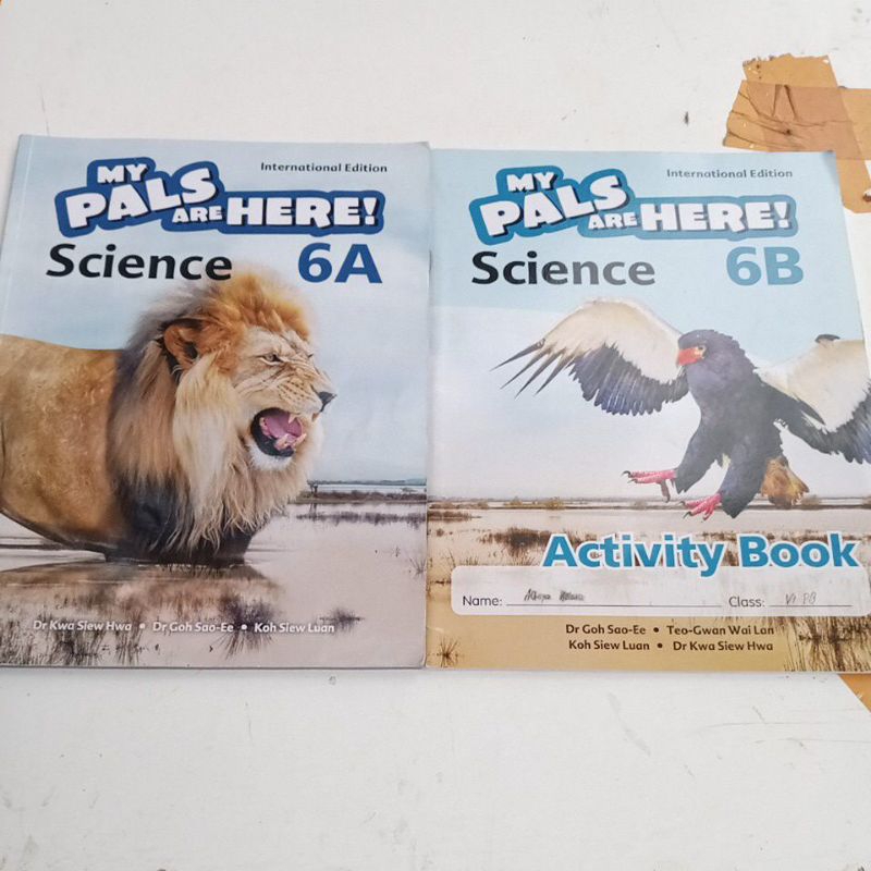 Jual my pals are here science 6A-6B textbook+qctivity book | Shopee ...