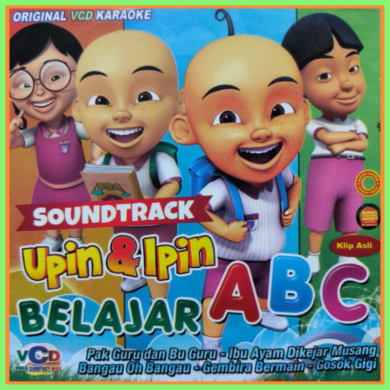 Jual Kaset VCD Musik 18 Lagu Anak Anak Versi Upin & Ipin Pilihan Belajar ABC | Shopee Indonesia