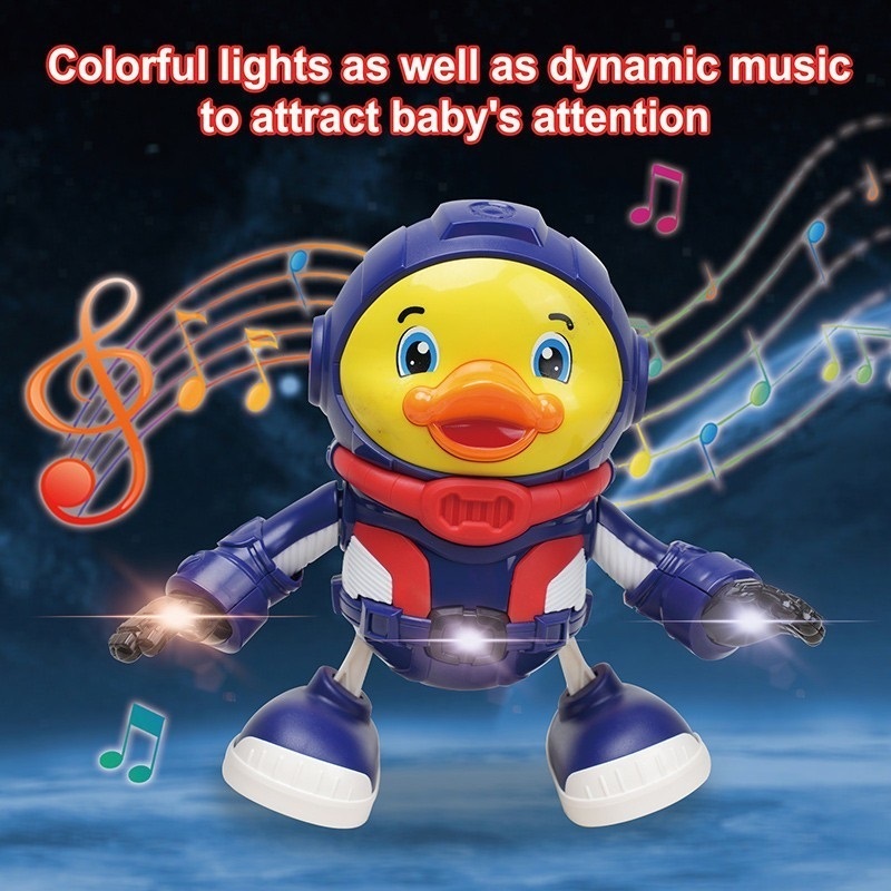 Jual Mainan Anak Robot Bebek Astronot Space Duck Dancing Bebek Astronot ...