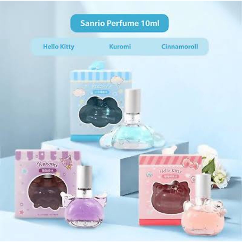 Jual EAU DE PARFUME SANRIO HELLO KITTY KUROMI CINNAMOROLL 10ML EDP ...