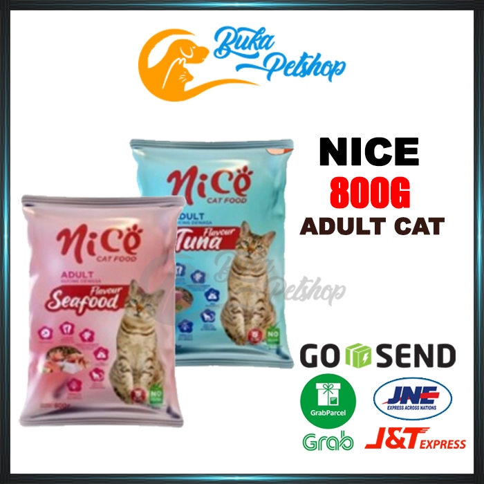 Jual Makanan Kucing Nice Cat Food 800G NICECAT FRESHPACK | Shopee Indonesia