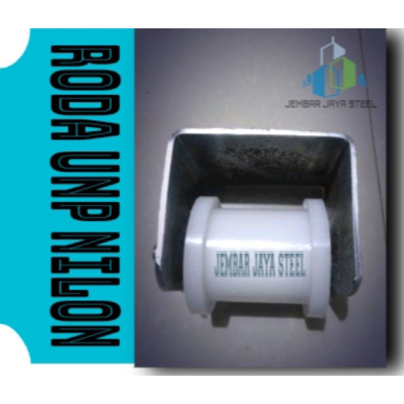 Jual Roda pagar UNP NILON/Roda UNP/Roda pintu besi NILON/RODA UNP 7cm ...