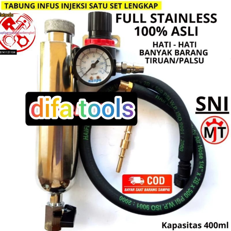 Jual alat servis motor injeksi tabung infus injector motor mobil ...