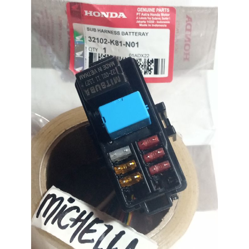 Jual rumah sekring box sekring +relay + sekring beat fi/beat esp/beat ...