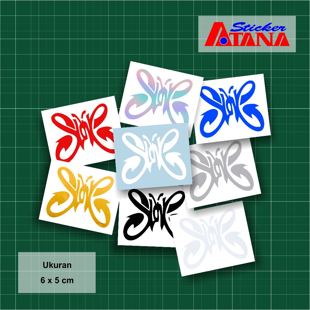 Jual Stiker Cutting Slank Emblem Logo Band Musik Music Rock Pop Kupu ...