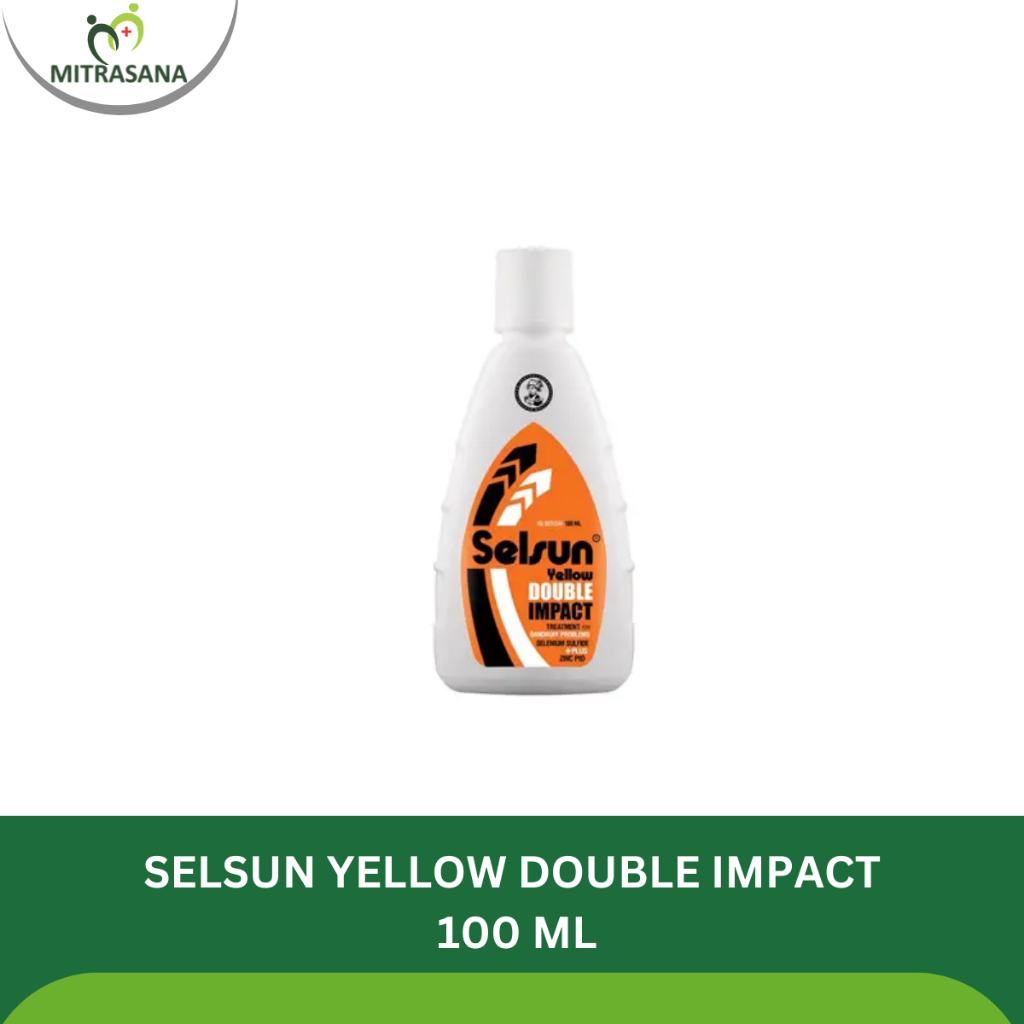 Jual SELSUN YELLOW DOUBLE IMPACT 100 ML | Shopee Indonesia