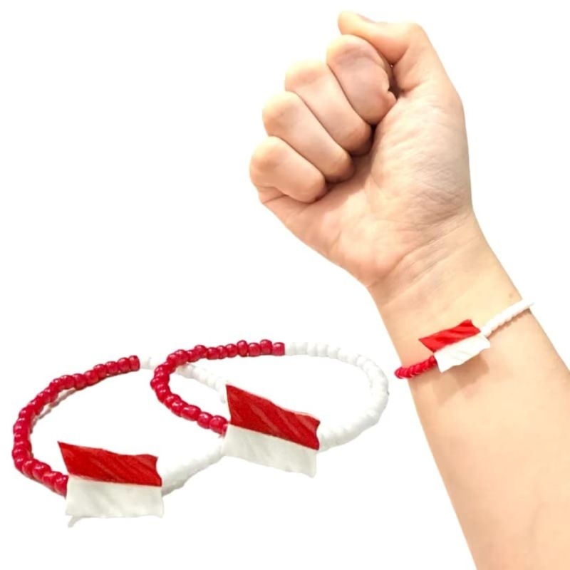 Jual Gelang Bendera Merah Putih Edisi Kemerdekaan HUT RI 17 Agustusan ...