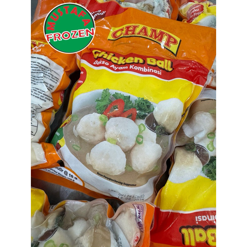 Jual Champ Bakso Ayam (500g-50pcs) | Shopee Indonesia