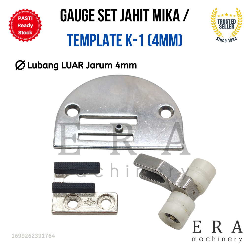 Jual gauge set TEMPLATE K1 getset jahit MIKA Template K-1 mesin jahit ...