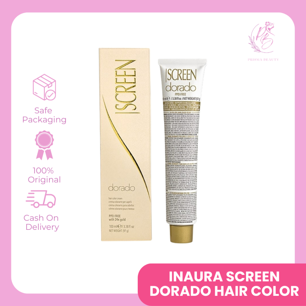 Jual INAURA SCREEN DORADO HAIR COLOR 100ML | CAT RAMBUT - PBS | Shopee ...