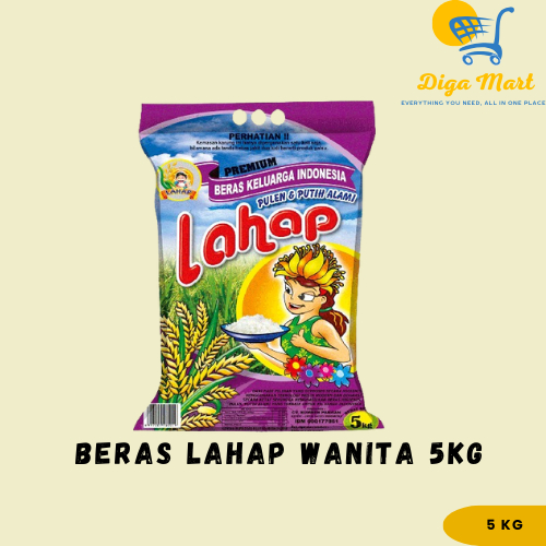 Jual Beras Lahap Wanita Pulen 5 Kg | Shopee Indonesia