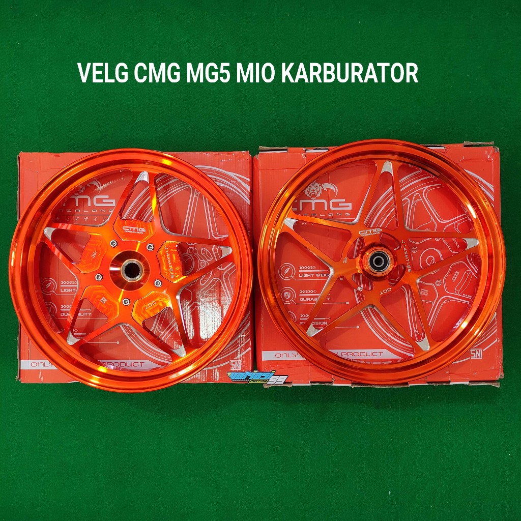Jual VELG PELEK RACING CMG MG5 MODEL BINTANG 185X14 215X14 MIO FINO ...