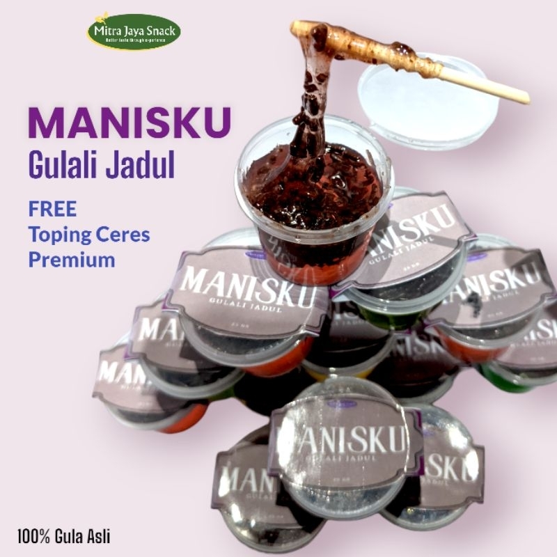 Jual Gulali Jadul Manisku Free Toping Coklat Ceres Asli Gula Pilihan ...