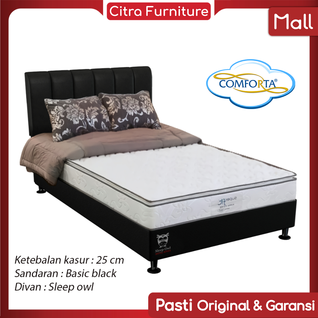 Jual Citra Furniture COMFORTA ® Comforta Spring bed Super Fit Silver ...