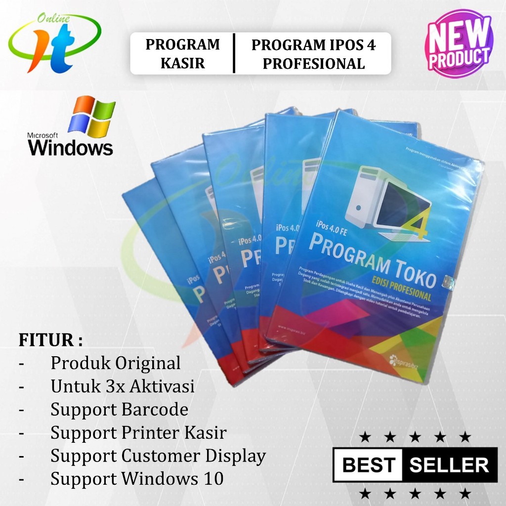 Jual Software IPOS 4 untuk Kasir Toko Gudang Minimarket untuk PC dan Laptop Windows Fitur ...