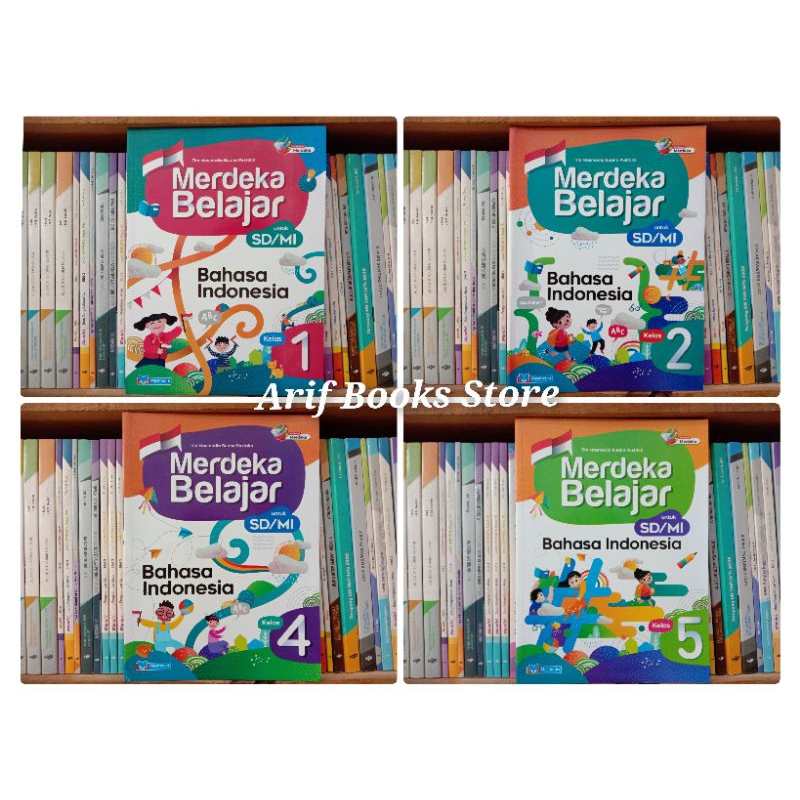 Jual BUKU MERDEKA BELAJAR BAHASA INDONESIA SD/MI KELAS 1, 2, 4, dan 5 ...