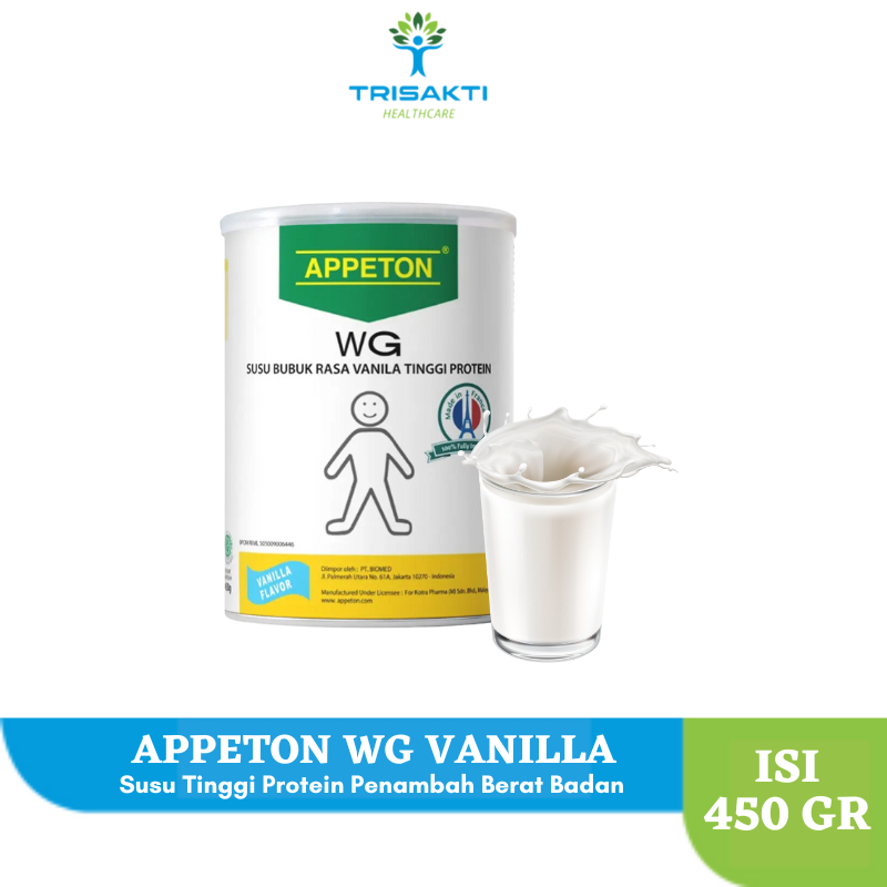 Jual Appeton Weight Gain Adult 450gr Rasa Vanila | Shopee Indonesia