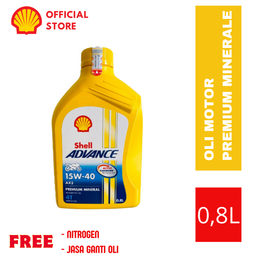 Jual Oli Motor Shell Advance AX5 SC 10W-30 0,8L (Matic) | Shopee Indonesia