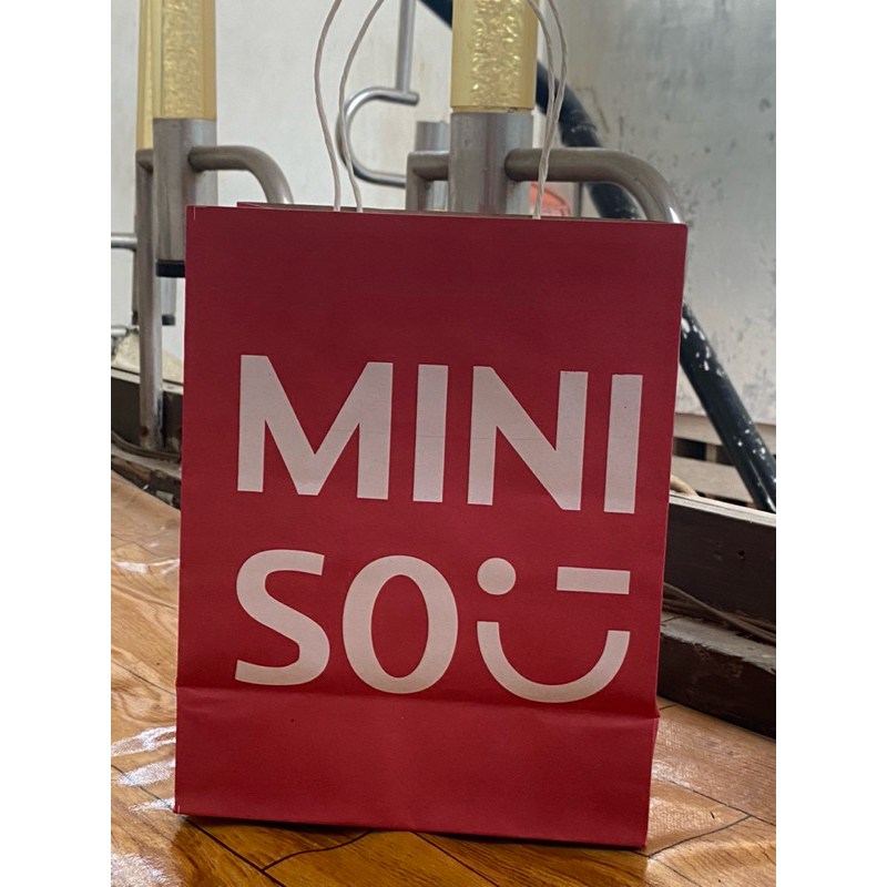 Jual PAPERBAG MINISO | Shopee Indonesia