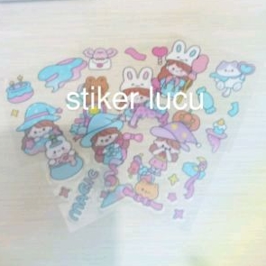 Jual stiker lucu stiker cute 11 pcs - happystore10 | Shopee Indonesia