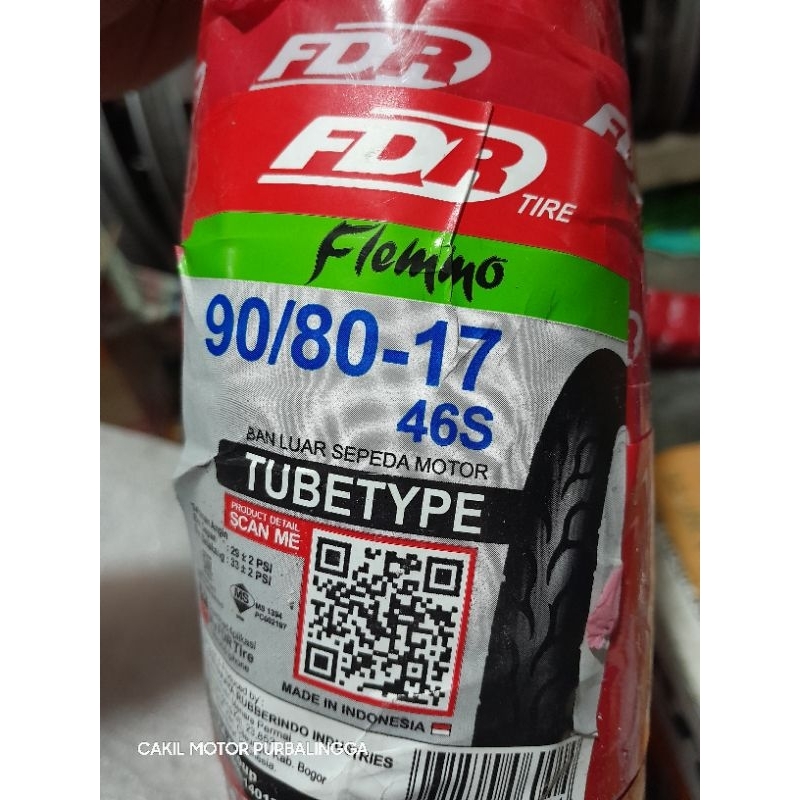 Jual ban fdr FDR flemo 90/80-17 | Shopee Indonesia
