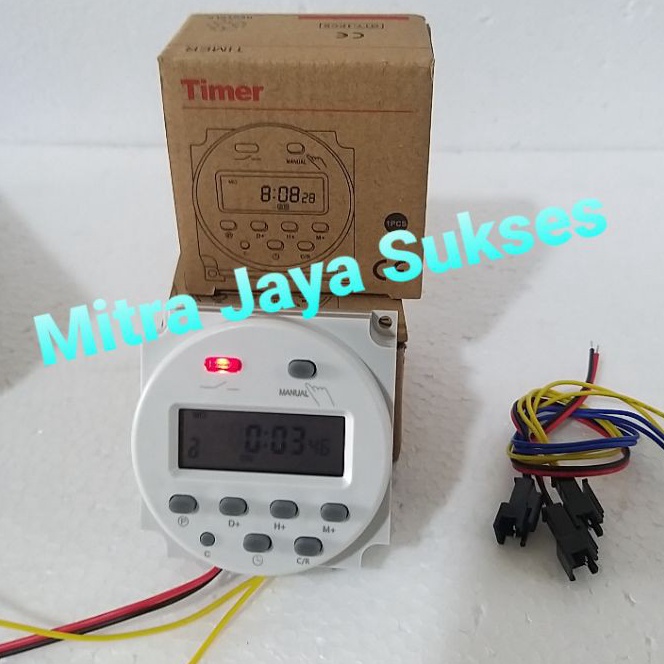 Jual KP8 Timer DC 12 Volt Plus Soket Kabel Timer Ampli | Shopee Indonesia