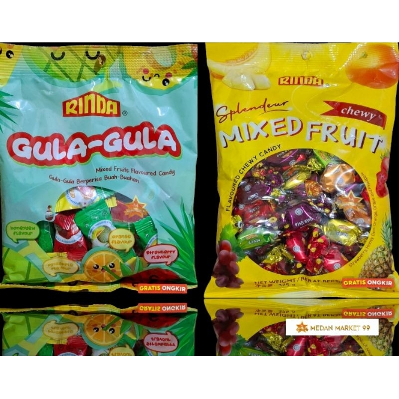 Jual PERMEN RINDA CHEWY CANDY MIXED FRUIT | CANDY | FRUIT | RINDA ...