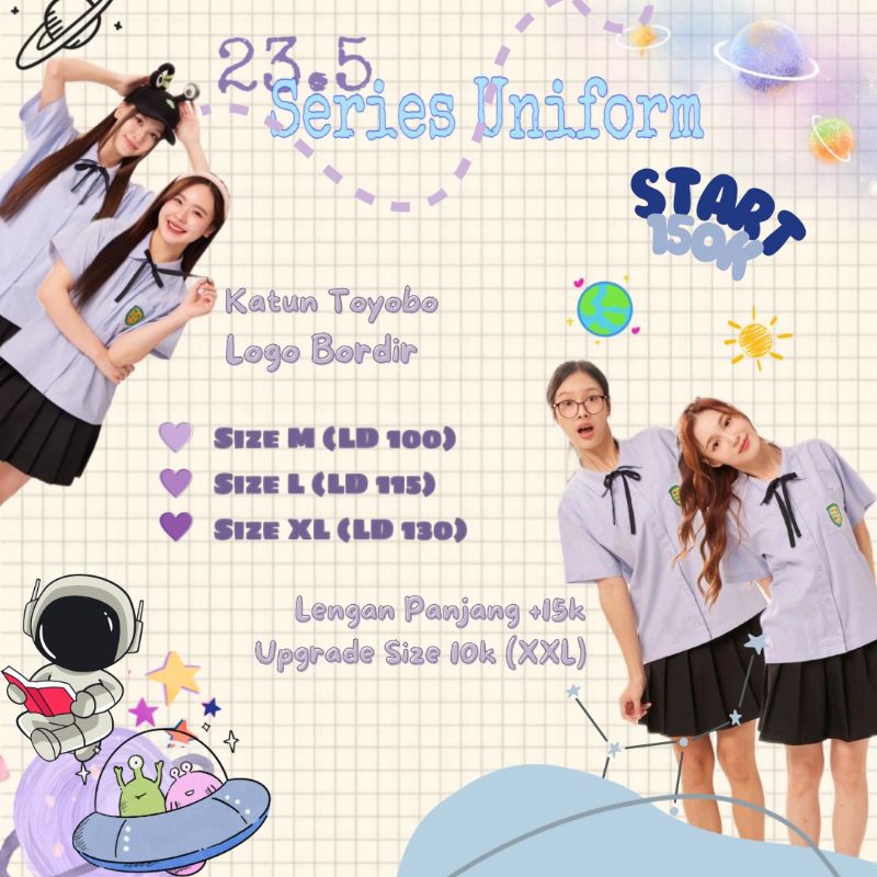 Jual 23.5 Series Uniform | Shopee Indonesia