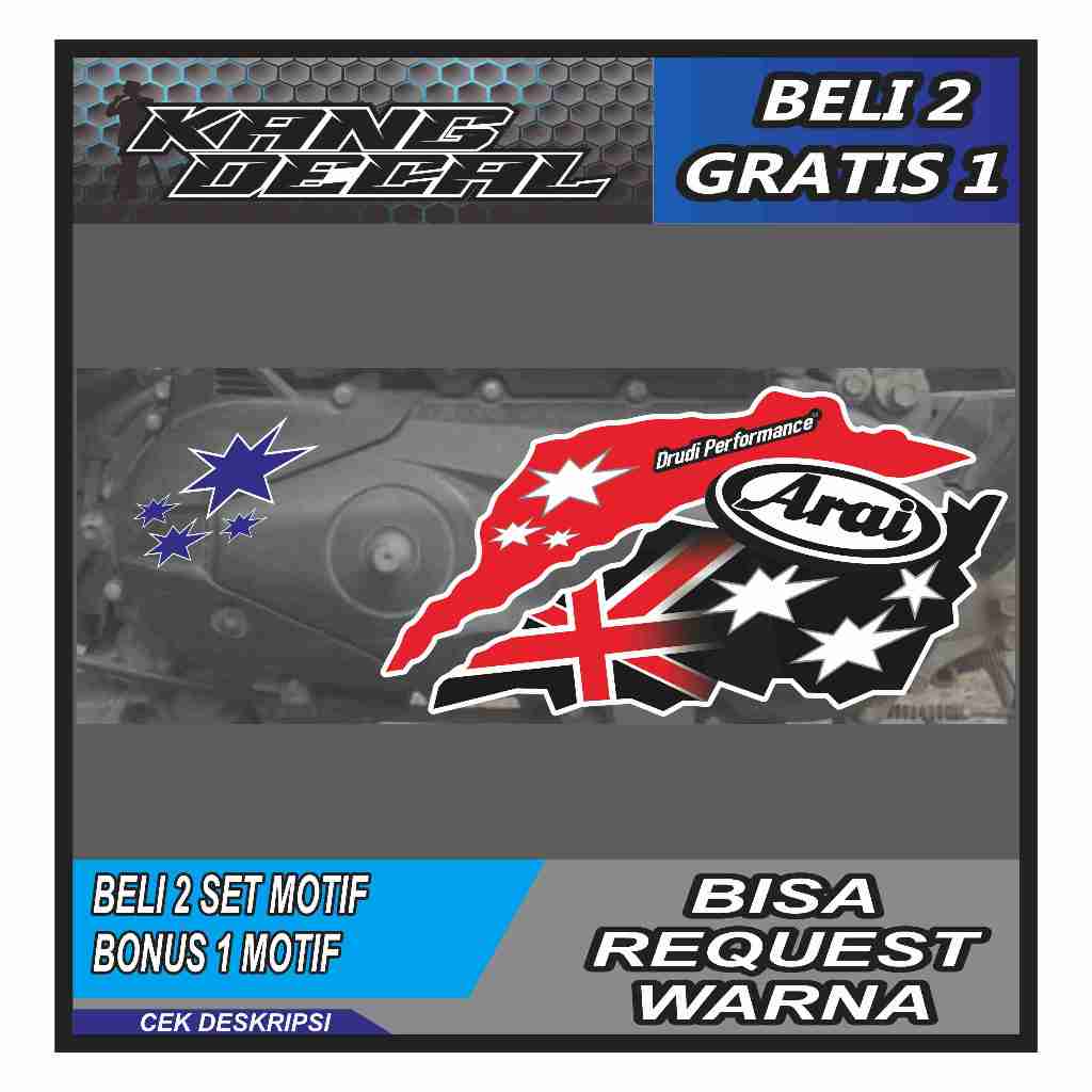 Jual Water Decal/Stiker Decal CVT Motif Doohan | Shopee Indonesia