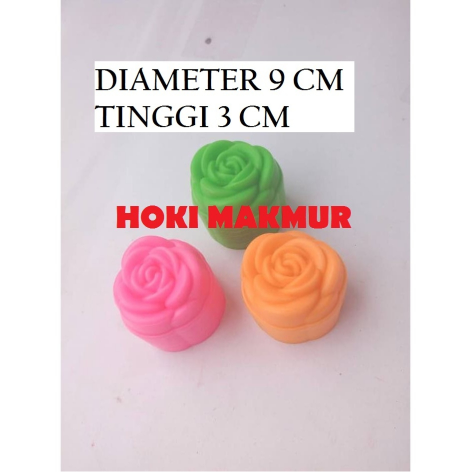 Jual 3pcs Cetakan Nasi/Cetakan Bento Bentuk Bunga Mawar/Rose Bento Mold ...
