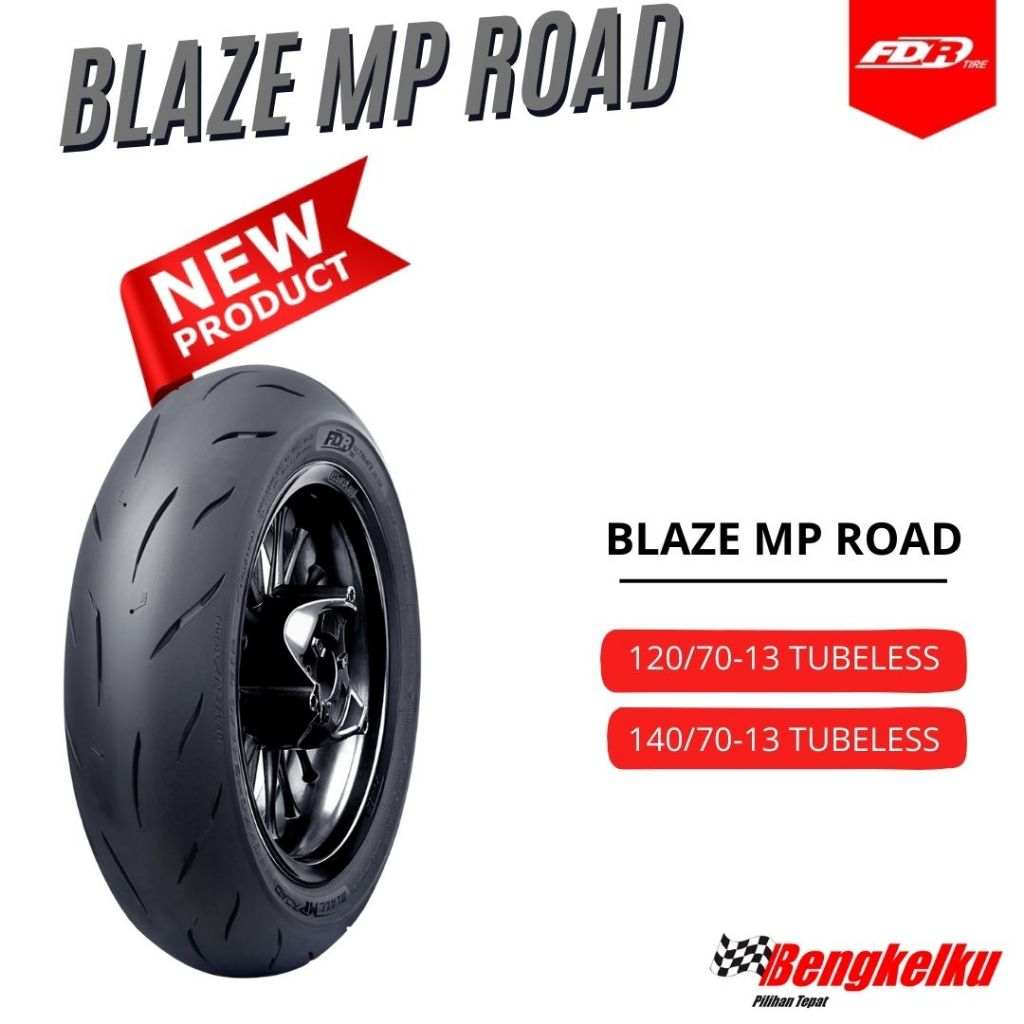 Jual FDR Tubeless BLAZE MP ROAD Ban Motor NMAX PCX | Shopee Indonesia