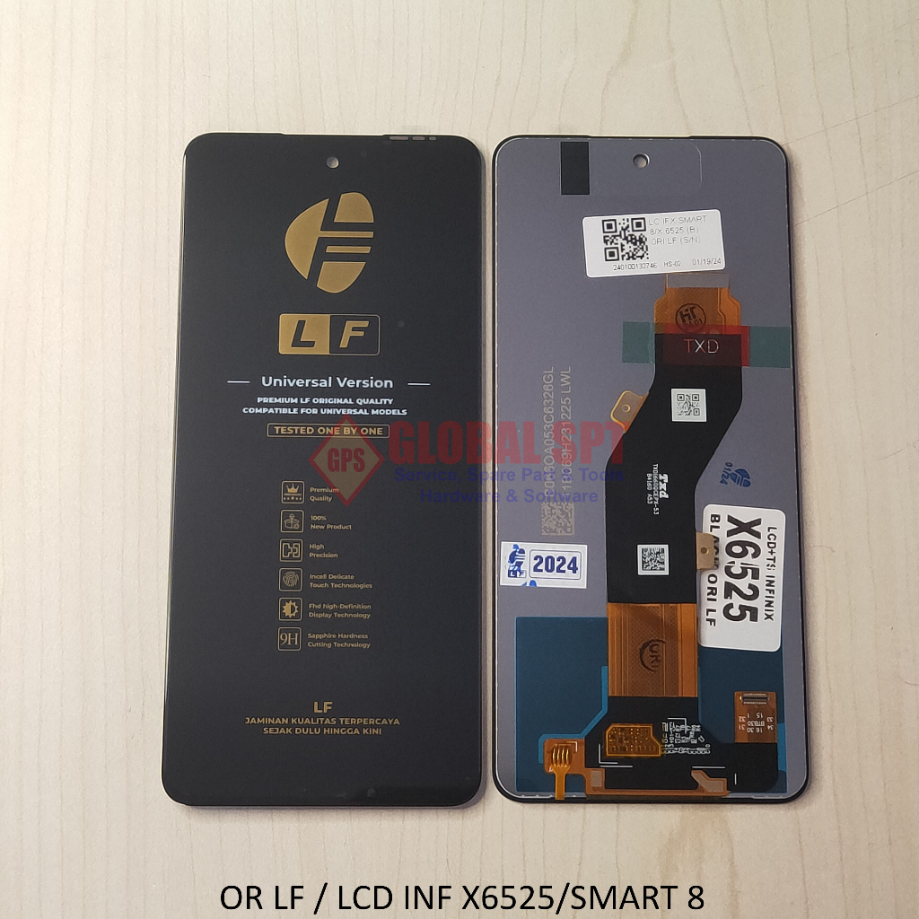 Jual LCD TOUCHSCREEN INFINIX X6525 / SMART 8 / X6525B / SMART 8 PRO / X6526 / SMART 8 PLUS ...