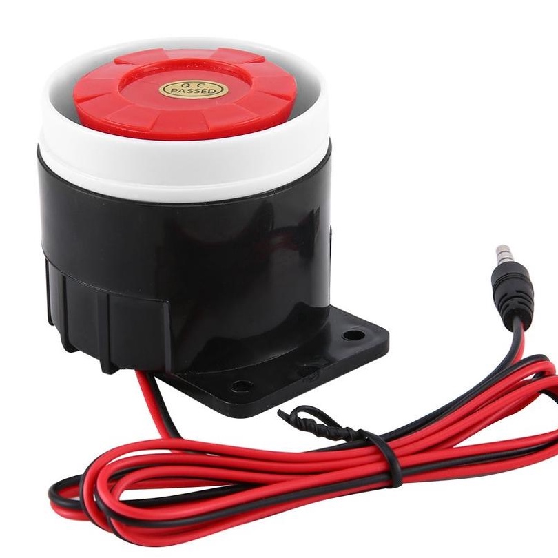Jual KF7 Sirene Alarm Hh Decibel Active Buzzer 12V DC Security Safety ...