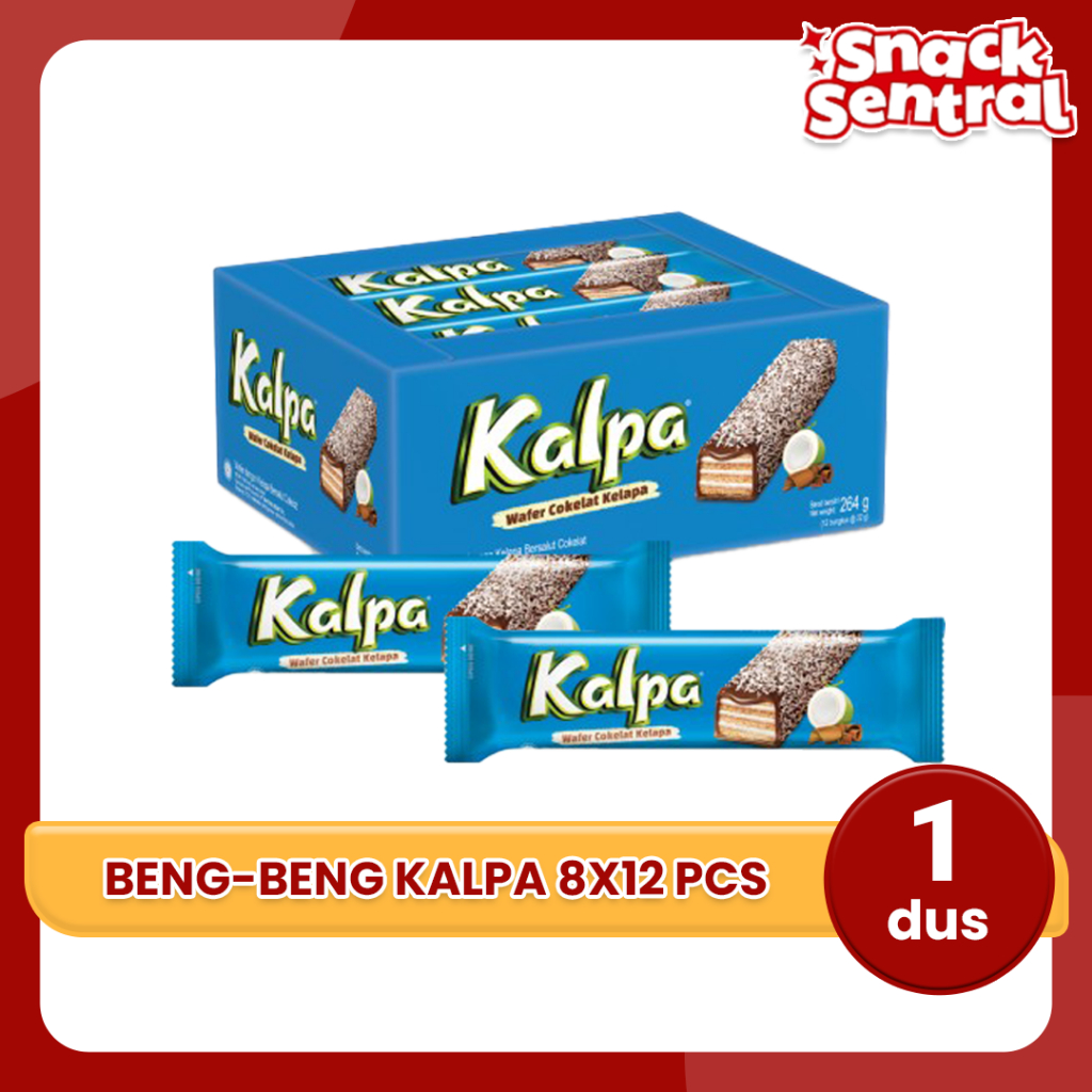Jual BengBeng Kalpa Roma Wafer Coklat Kelapa Beng Beng Isi 12pcs | Shopee Indonesia