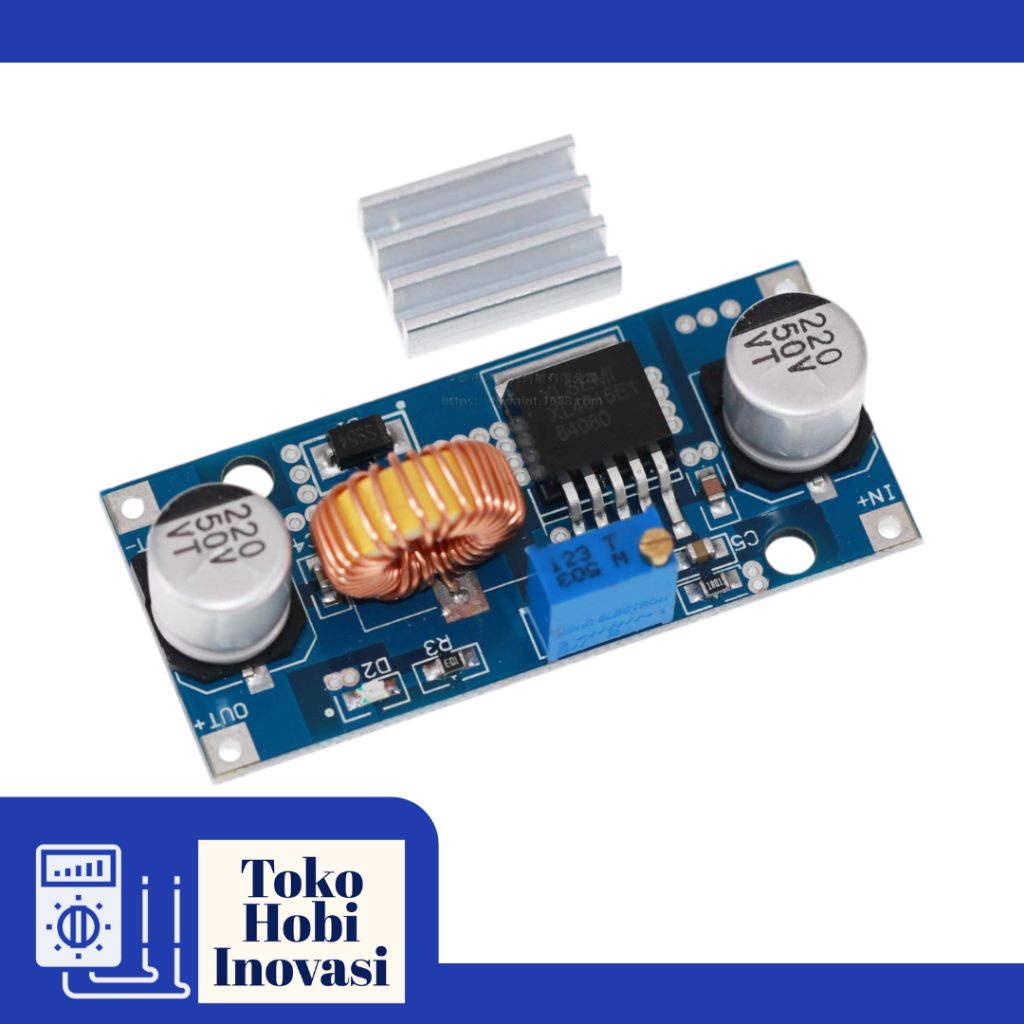 Jual XL4015 DC-DC ADJUSTABLE STEP DOWN MODULE BUCK CONVERTER 5A IN 4-38V OUT 1.25-36V | Shopee ...