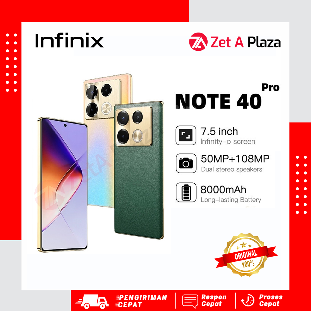 Jual Infinix Note 40 Pro 5G, 8/256GB - Up to 16GB Extended RAM - Garansi Resmi | Shopee Indonesia