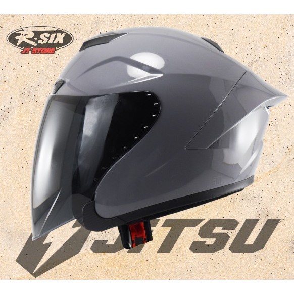 Jual Half Face Helm Motorcycle Jitsu J Strike Series Solid Premium ...