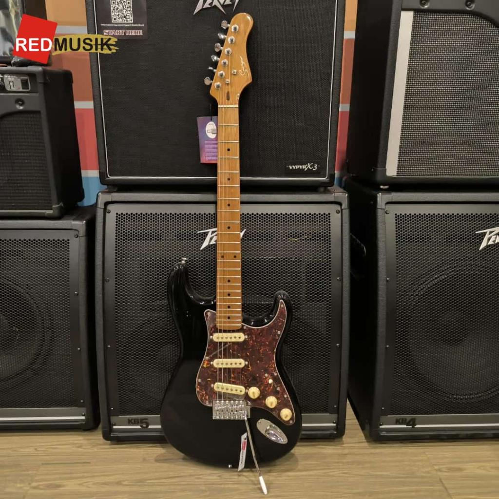 Jual Gitar Elektrik Smiger LG-2 PRO S-Style BK SSS Electric Guitar High ...