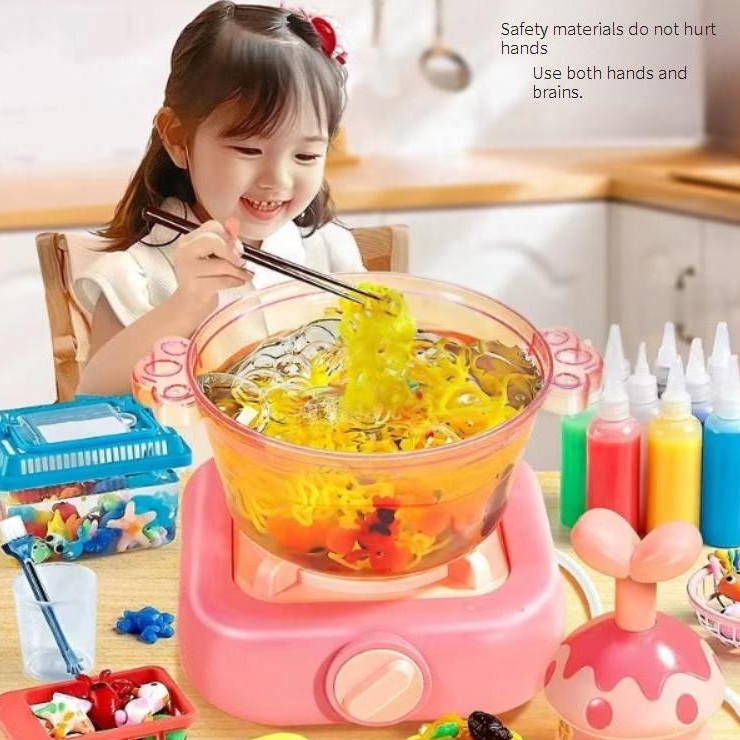 Jual Mainan Anak Hotpot Jelly Magical Magic Jelly Cooking Kompor Masak ...