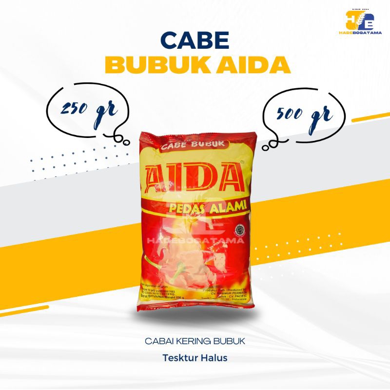 Jual Bubuk Cabe Aida 250 gr (Bks) | Shopee Indonesia
