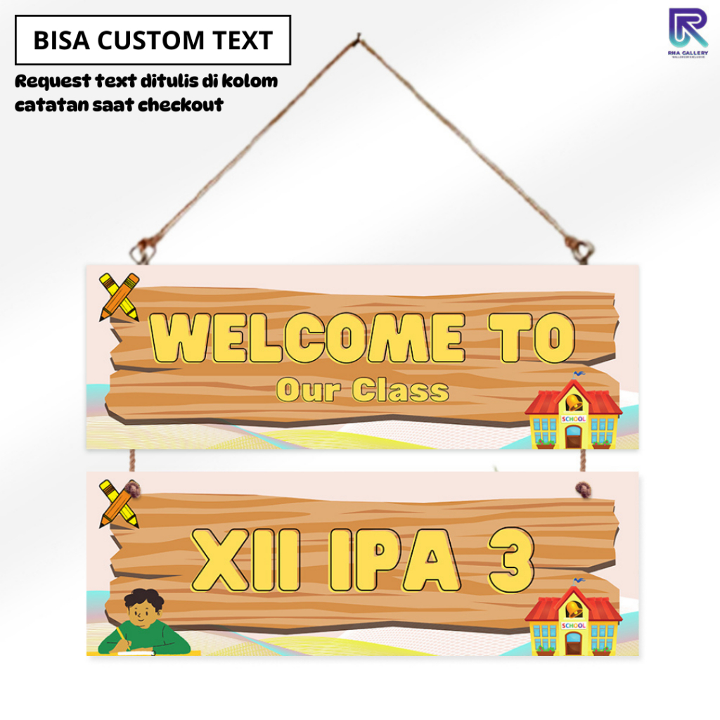 Jual RHA GALLERY Hiasan Dinding Gantung SET Selamat Datang Di Kelas ... Jual RHA GALLERY Hiasan Dinding Gantung SET Selamat Datang Di Kelas ...