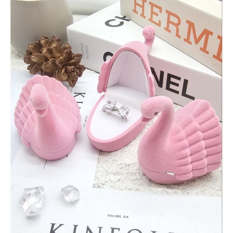 Jual Tempat cincin wedding lamaran box kotak cincin bludru murah ...