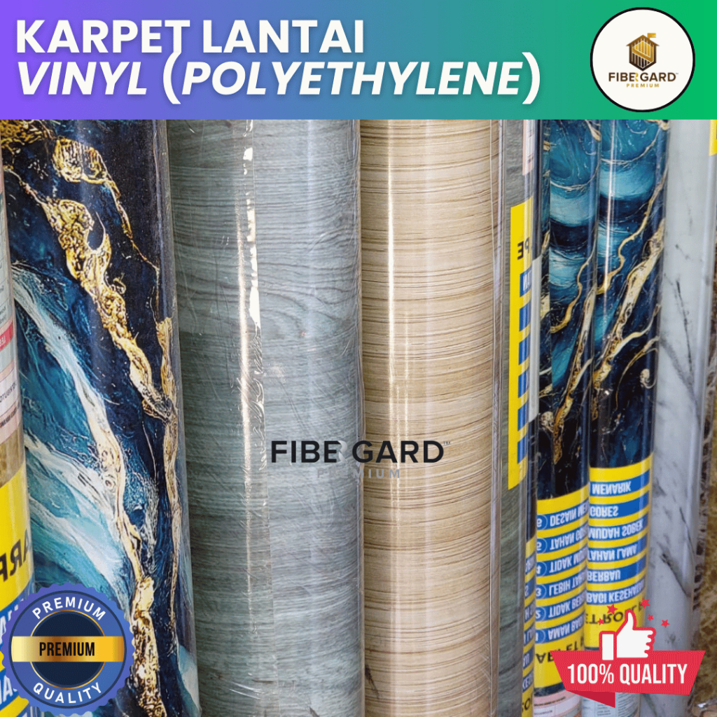 Jual NEW![Per ROLL UTUH] FIBERGARD - VINYL PREMIUM WALLPAPER Karpet ...