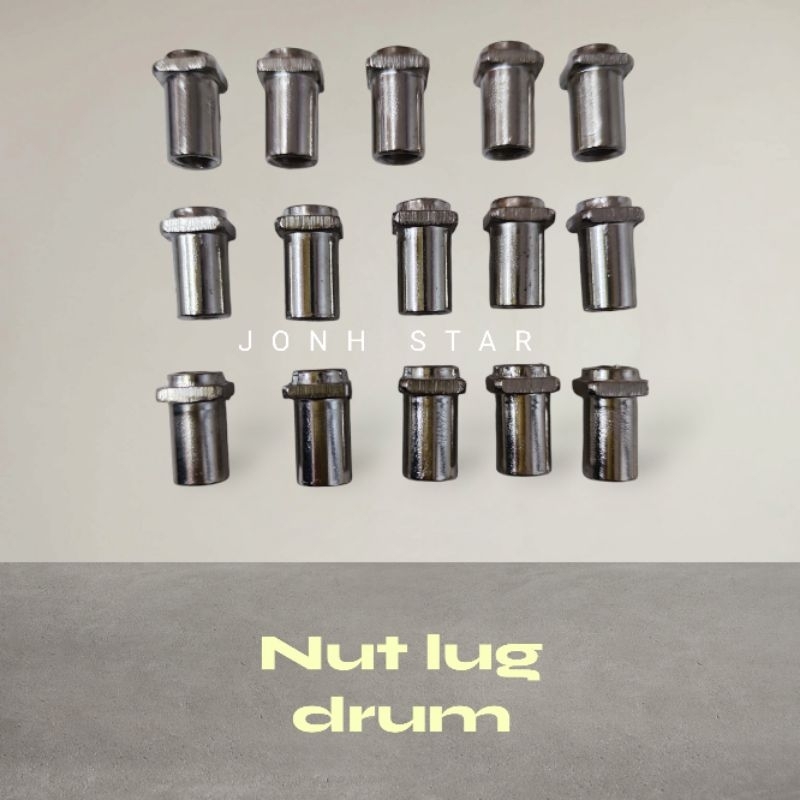 Jual BAUT LUG DRUM / NUT LUG DRUM / MUR BAUT NUT TENSION ROD / DRAT ...