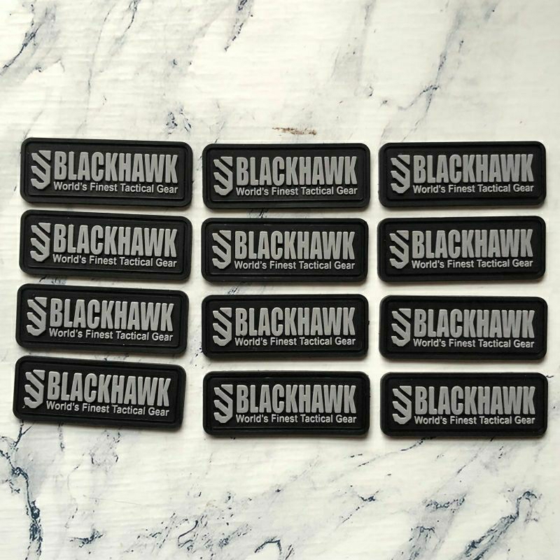 Jual [PATCH] Label Karet Tactical Blackhawk (1 Lusin / 12 pcs) | Shopee ...