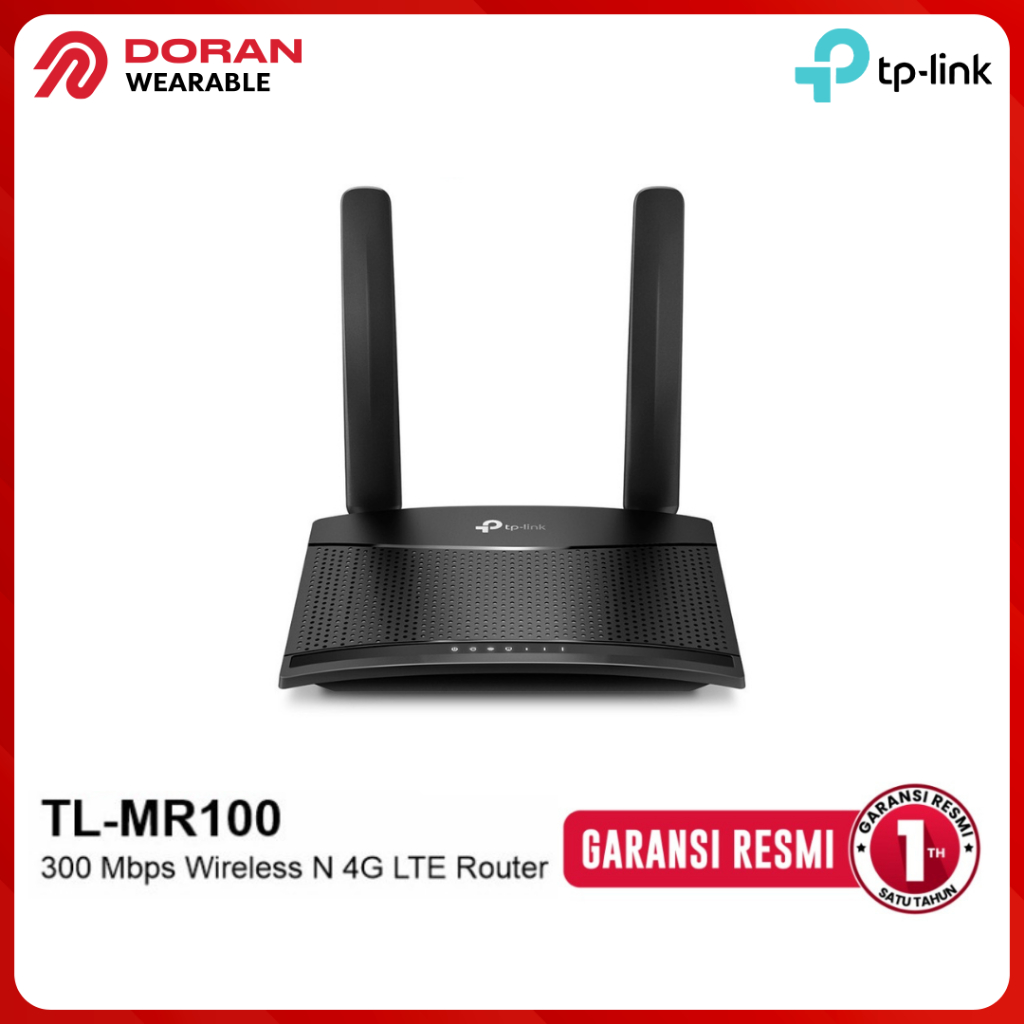 Jual TP-Link TPLink TL-MR100 MR100 MR 100 300 Mbps Wireless N 4G LTE ...