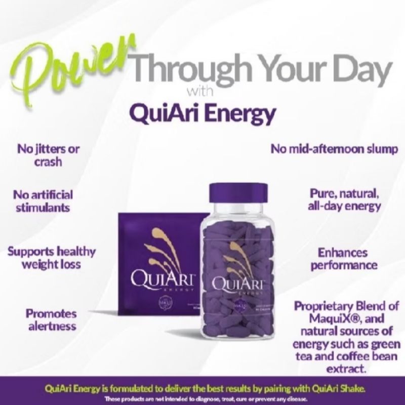 Jual Paket QuiAri Energy 20 hari (10 sachet=20 kaplet) | Shopee Indonesia
