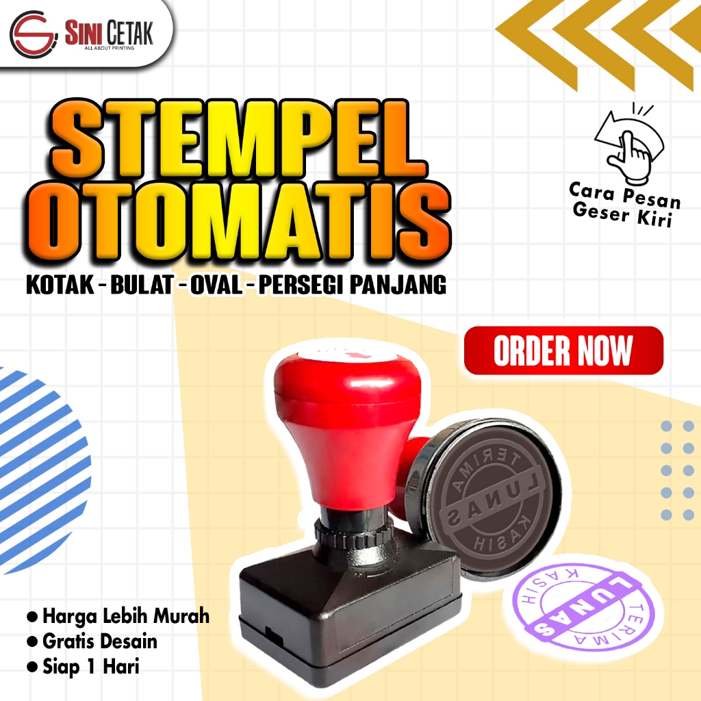 Jual TERMURAH | COD | STEMPEL OTOMATIS STEMPEL FLAS STEMPEL MURAH STEMPEL CUSTOM STEMPEL TOKO ...