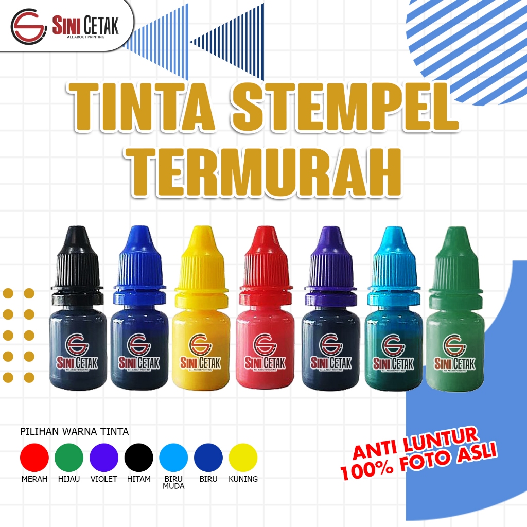 Jual TINTA KERTAS TERMURAH!!! COD | TINTA STEMPEL FLASH OTOMATIS ...